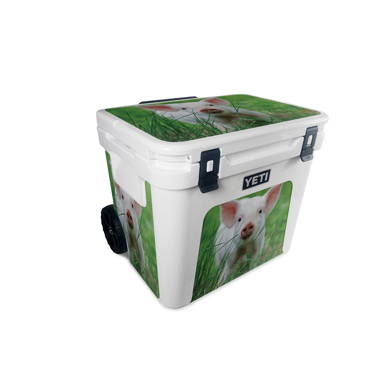 MightySkins Skin Compatible with Yeti Roadie 60 Wheeled Cooler - Piglet | Protective, Durable, and Unique Vinyl Decal wrap Cover | Easy to Apply, Remove, and Change Styles | Made in The USA
