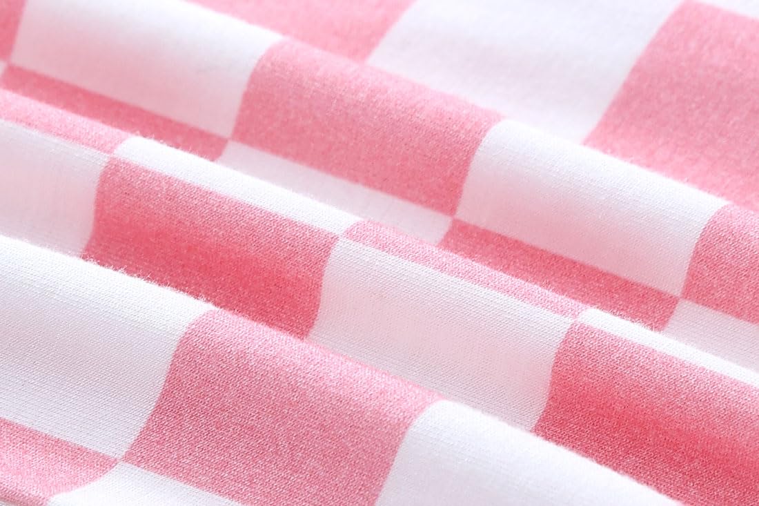 SUZEL Baby Viscose from Bamboo Pajamas - Infant Boys Girls Footless Zippy Pjs Sleep 'N Play Clothes - One Piece Romper (Pink, 3-6M)