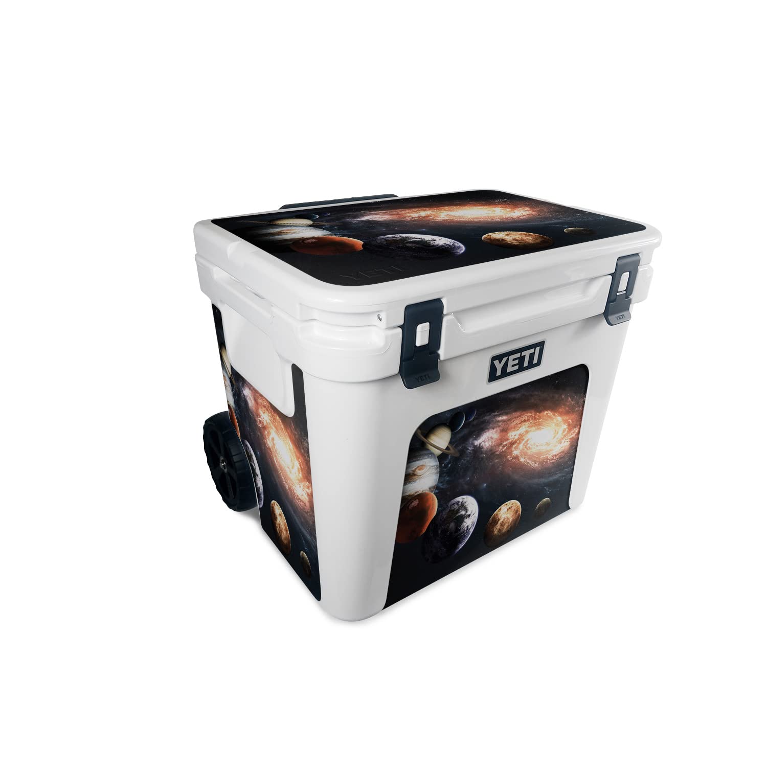 MightySkins Skin Compatible with Yeti Roadie 60 Wheeled Cooler - Solar Galaxy | Protective, Durable, and Unique Vinyl Decal wrap Cover | Easy to Apply, Remove, and Change Styles | Made in The USA