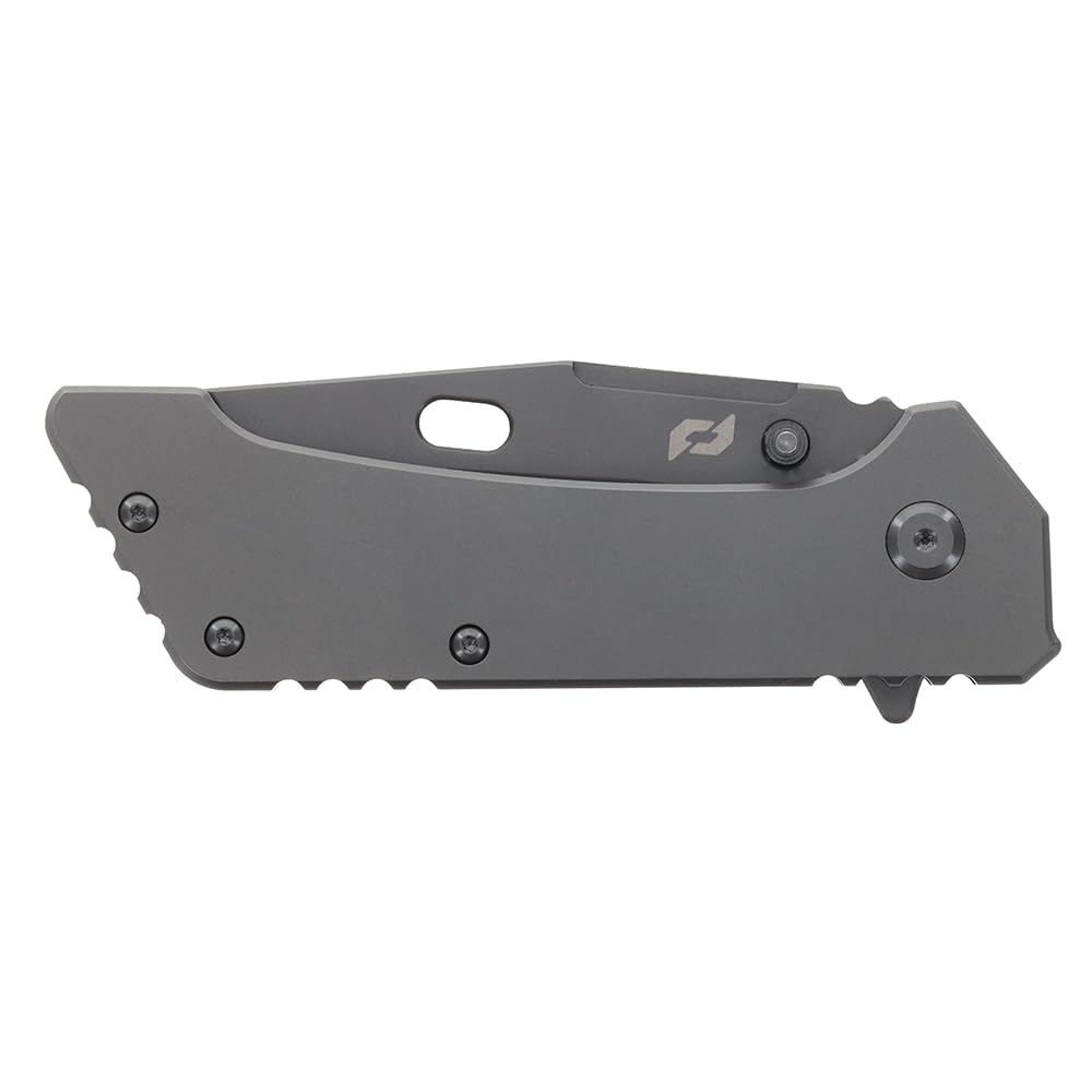 Schrade Delta Class Girder Folder with Titanium Coated 9Cr18MoV High Carbon Stainless Steel for Outdoor Survival