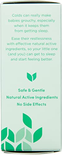 Hyland's Naturals Tiny Cold Tablets Nighttime, Baby & Infant Cold And Cough Medicine, Decongestant, Natural Relief Of Common Cold Symptoms, 125 Quick-Dissolving Tablets