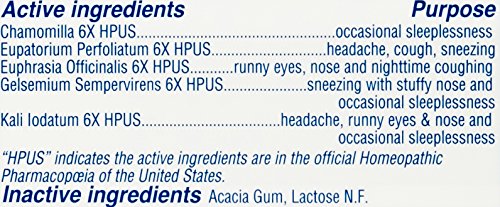 Hyland's Naturals Tiny Cold Tablets Nighttime, Baby & Infant Cold And Cough Medicine, Decongestant, Natural Relief Of Common Cold Symptoms, 125 Quick-Dissolving Tablets