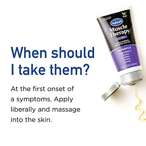 Hyland's Muscle Therapy Gel with Arnica, Pack of 4