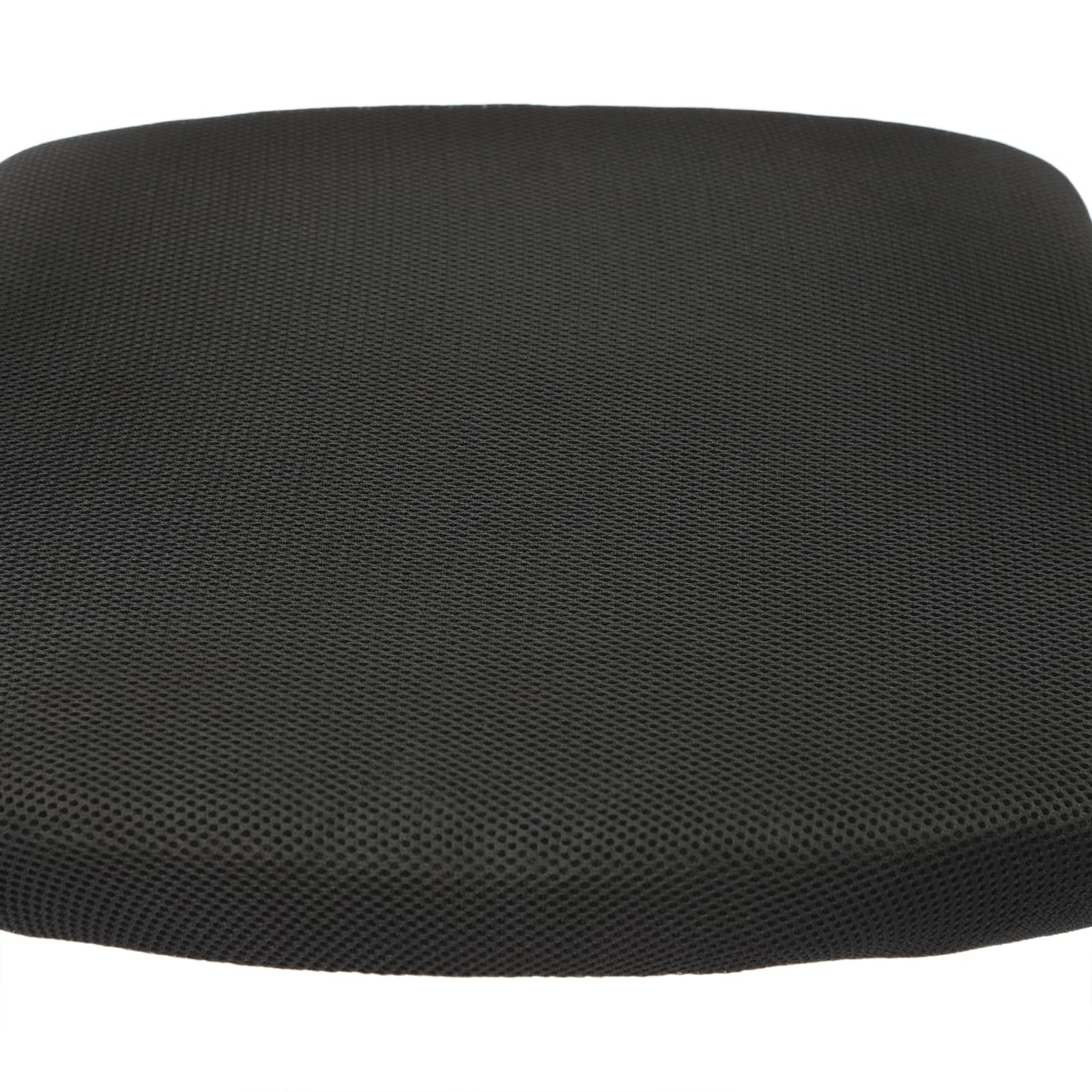 HinLIaDa Waiting Room Chairs with Wheels, Foldable Mesh Guest Nesting Stacking for Office School Classroom Training Conference Waiting Room, with Armrests, 2 Pack Black (2)