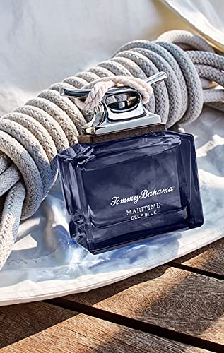 Tommy Bahama Maritime Deep Blue Eau de Cologne Spray, 2.5 Fl Oz (Pack of 1)