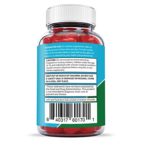 Justified Laboratories (5 Pack) K1 Keto Life ACV Gummies 1000MG with Pomegranate Juice Beet Root B12 300 Gummys