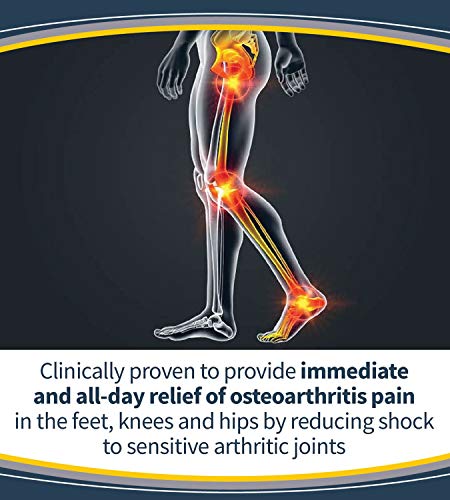 Dr. Scholl's ARTHRITIS Pain Relief Orthotics // Clinically Proven Immediate Relief of Osteoarthritis Pain in Feet, Knees and Hips for Women's 6-10