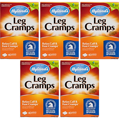 Hyland's Leg Cramps Caplets - 40 ct, Pack of 5
