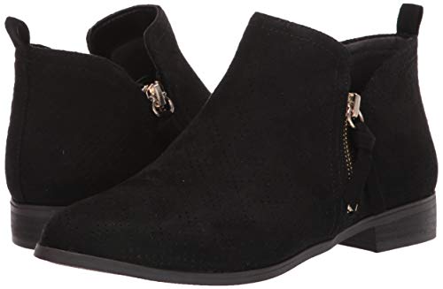 Dr. Scholl's Shoes Women's Rate Zip Ankle Boot, Black, 9 US