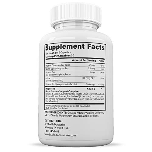 (5 Pack) Blood Balance Advanced Formula 620MG All Natural Supplement Pills 300 Capsules