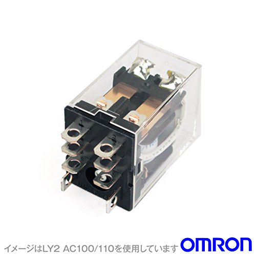OMRON INDUSTRIAL AUTOMATION LY2-AC24 POWER RELAY, DPDT, 24VAC, 10A, PLUG IN (1 piece)