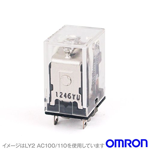 OMRON INDUSTRIAL AUTOMATION LY2-AC24 POWER RELAY, DPDT, 24VAC, 10A, PLUG IN (1 piece)