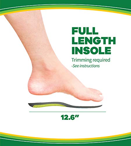 Dr. Scholl’s Sport Insoles Superior Shock Absorption and Arch Support to Reduce Muscle Fatigue and Stress on Lower Body Joints (for Men's 8-14, also available for Women's 6-10), 1 Pair