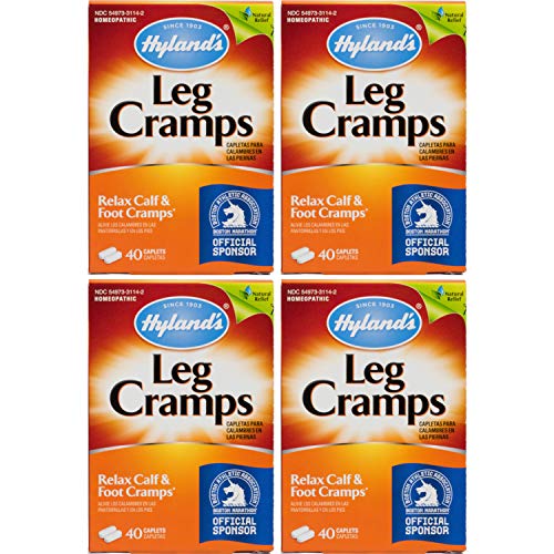Hyland's Leg Cramps Caplets - 40 ct, Pack of 4