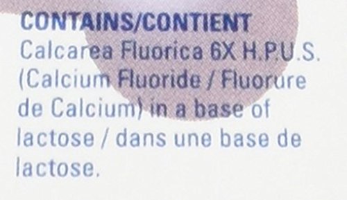 Hemorrhoid Treatment, Homeopathic Relief of Hemorroids, Colds, and Chapped Lips, Hyland's #1 Cell Salt Calcarea Fluorica 6X, 500 Count