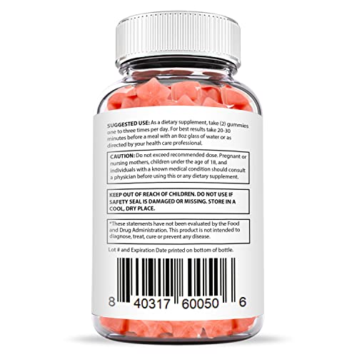Simpli Health Keto Super Fruit Max Gummies Collagen Booster Contains Organic Silica Bamboo Acai Berry with Pomegranate Juice 60 Gummys