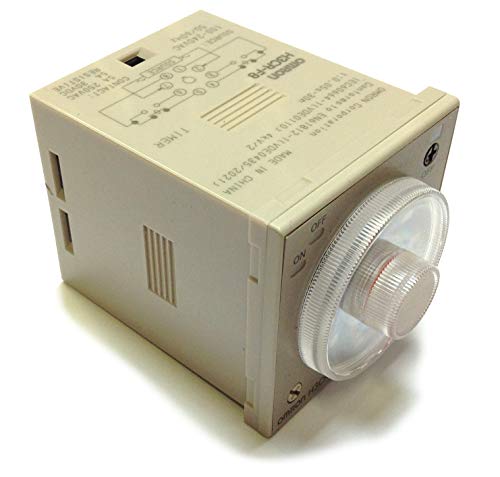 H3CR-F8 100-240AC | H3CRF8AC100240D | 667955 | OMRON Timer, 8-PIN, 1/16DIN (48 X 48MM), Twin DIAL, Flicker Off DELAY, 0.05S-300H, DPDT, 5 A
