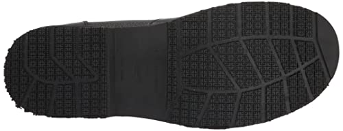 Dr. Scholl's Shoes Men's Winder II Work Shoe, Black Leather, 10.5 D(M) US