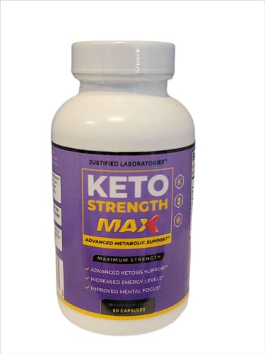 (3 Pack) Keto Strength Max 1200MG Pills Includes Apple Cider Vinegar goBHB Strong Exogenous Ketones Advanced Ketogenic Supplement Ketosis Support for Men Women 180 Capsules