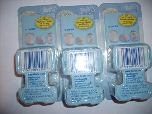 Glade Wisp Scented Oil Refill, Clean Linen [THREE PACK]