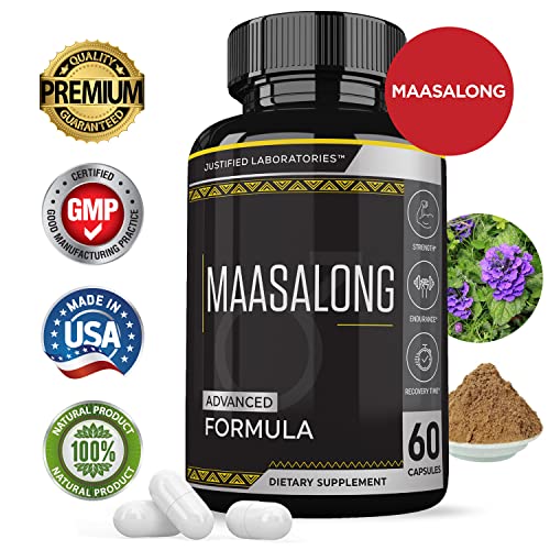 (5 Pack) Maasalong All Natural Advanced Men's Health Masalong Formula 300 Capsules