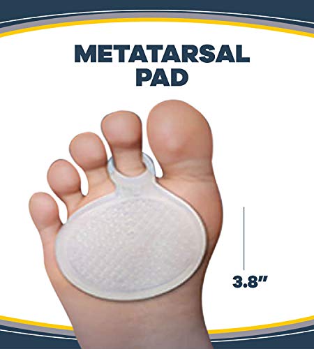 Dr. Scholl's Metatarsal Pads to Distribute Pressure with Every Step, 1 Count (Pack of 1)