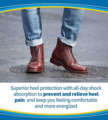 Dr. Scholl's Massaging Gel HEEL CUPS (One Size)// Absorb Shock All Day & Relieve Heel Pain