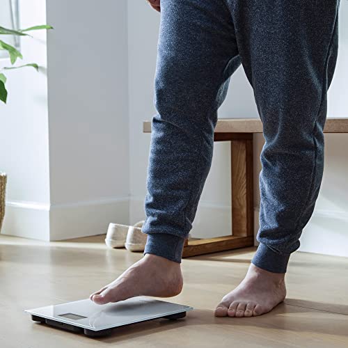 OMRON HN300T2 Intelli IT Smart Bathroom Scales for Body Weight β Digital Weighing Scales with Bluetooth Compatibility with App for Smart Phone