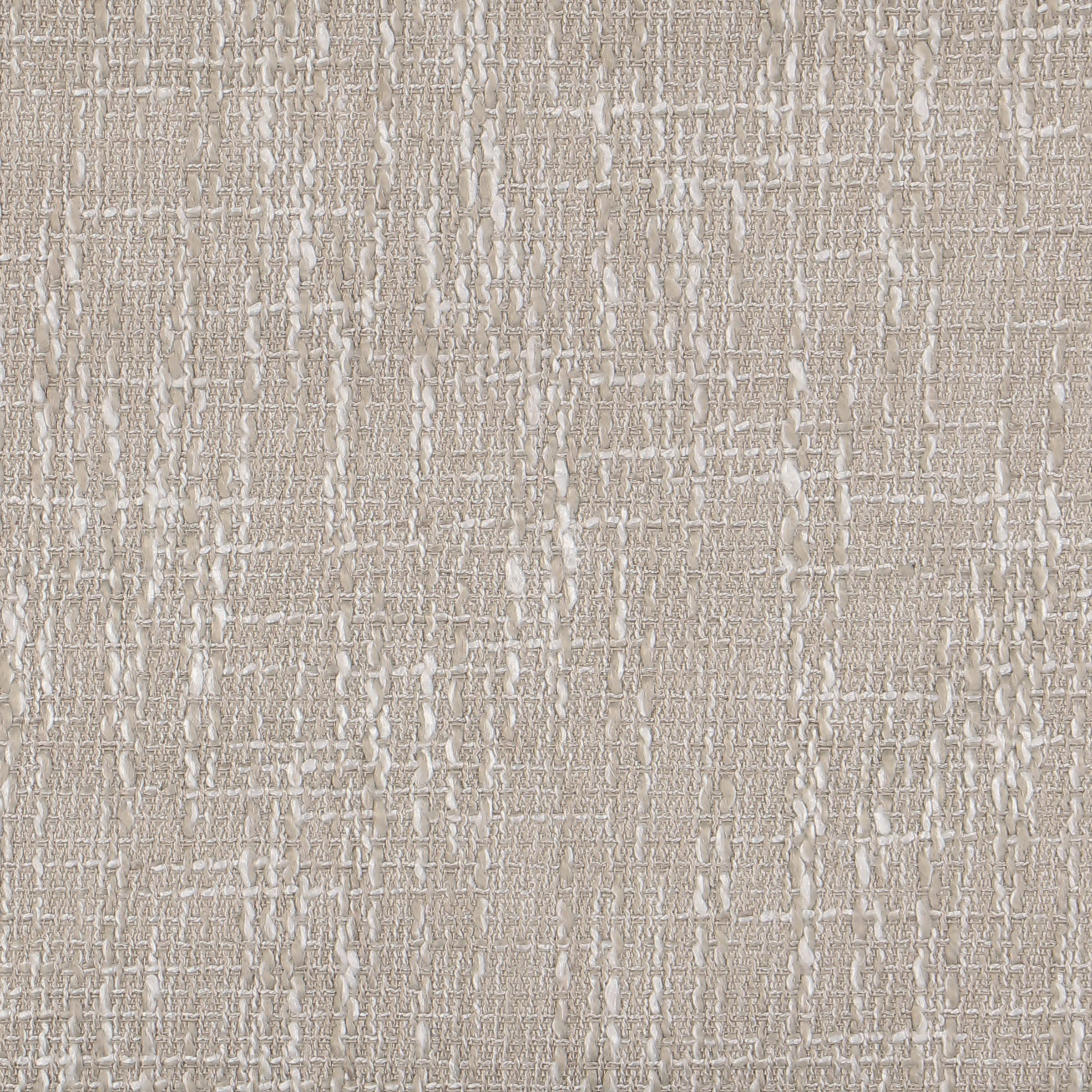 Eclipse Drewton Motorized 100% Blackout Cordless 35 in Wide x 64 in Long Textured Roman Shade in Linen