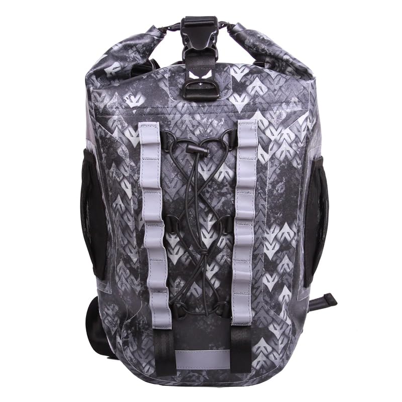 Rockagator Firebreak Ultralight 25-Liter Waterproof Backpack (Black/Green, 25 Liter)