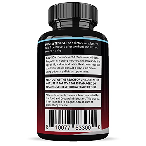 (2 Pack) XL Real Muscle Gainer Max 1600MG All Natural Advanced Men's Heath Formula 120 Capsules