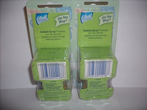 2 Glade Wisp Suddenly Spring Refills