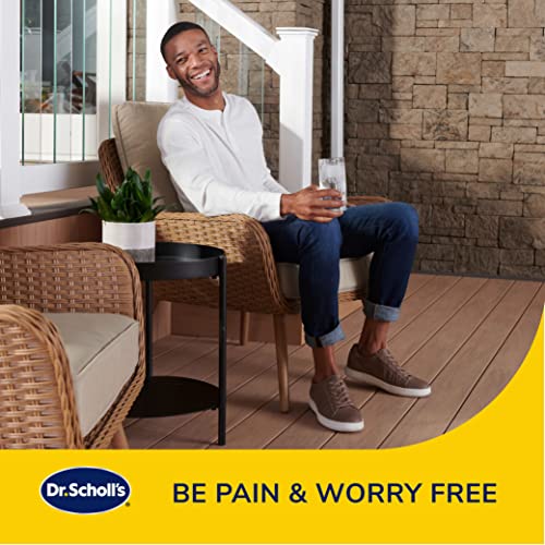 Dr. Scholl's ® Prevent Pain Lower Body Protective Insoles, 1 Pair, Men's 8-14, Protects Against Foot, Knee, Heel, and Lower Back Pain, Trim to Fit Inserts