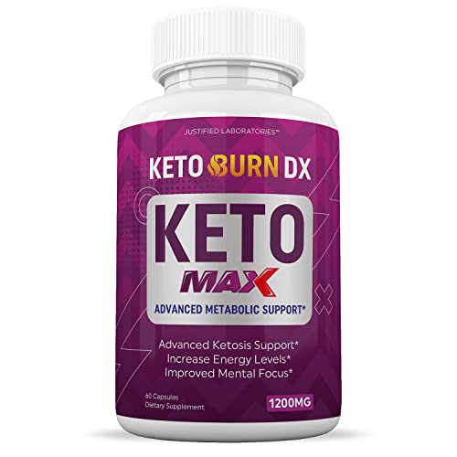 (2 Pack) Keto Burn DX Max Pills 1200MG Includes Includes Apple Cider Vinegar goBHB Exogenous Ketones Advanced Ketosis Support for Men Women 120 Capsules