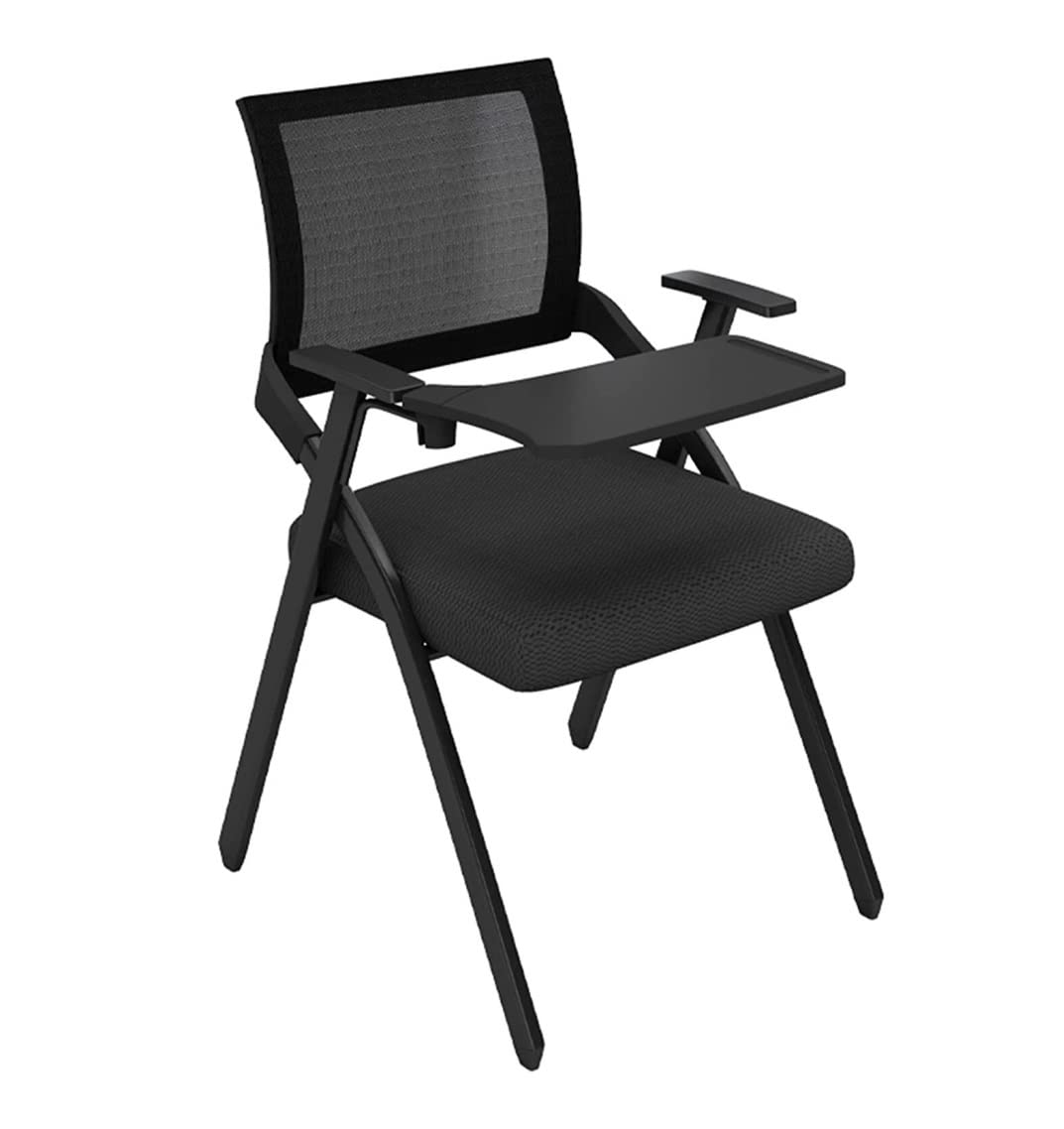 ANIIC Office Chair Gaming Chair Desk Chair Staff Chair Conference Room Office Chair Training Chair Folding with Writing Board School Desk and Chair Computer Chair Home Office Desk Chairs (Color : C)