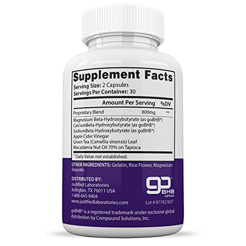 (3 Pack) Trim Life Labs Keto Pills Includes Apple Cider Vinegar Patented goBHB® Exogenous Ketones Advanced Ketogenic Supplement Ketosis Support for Men Women 180 Capsules