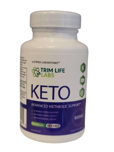 (3 Pack) Trim Life Labs Keto Pills Includes Apple Cider Vinegar Patented goBHB® Exogenous Ketones Advanced Ketogenic Supplement Ketosis Support for Men Women 180 Capsules