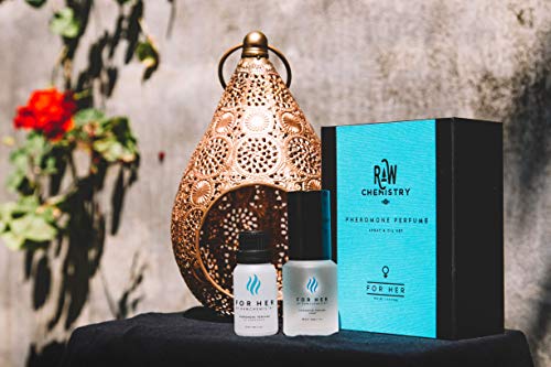 RawChemistry Pheromone Perfume Gift Set, for Her [Attract Men] - Elegance, Extra Strength Human Pheromone Formula 1 Fl. Oz