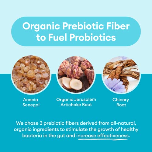 Physician's CHOICE Probiotics 60 Billion CFU - 10 Diverse Strains Plus Organic Prebiotic, Designed for Overall Digestive Health and Supports Occasional Constipation, Diarrhea, Gas & Bloating
