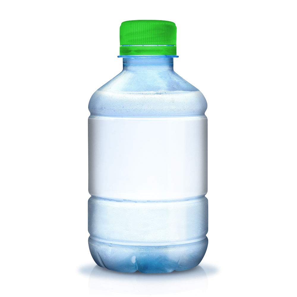 50 Printable Water Bottle Sheet Labels, 8x2 in., Clear Gloss