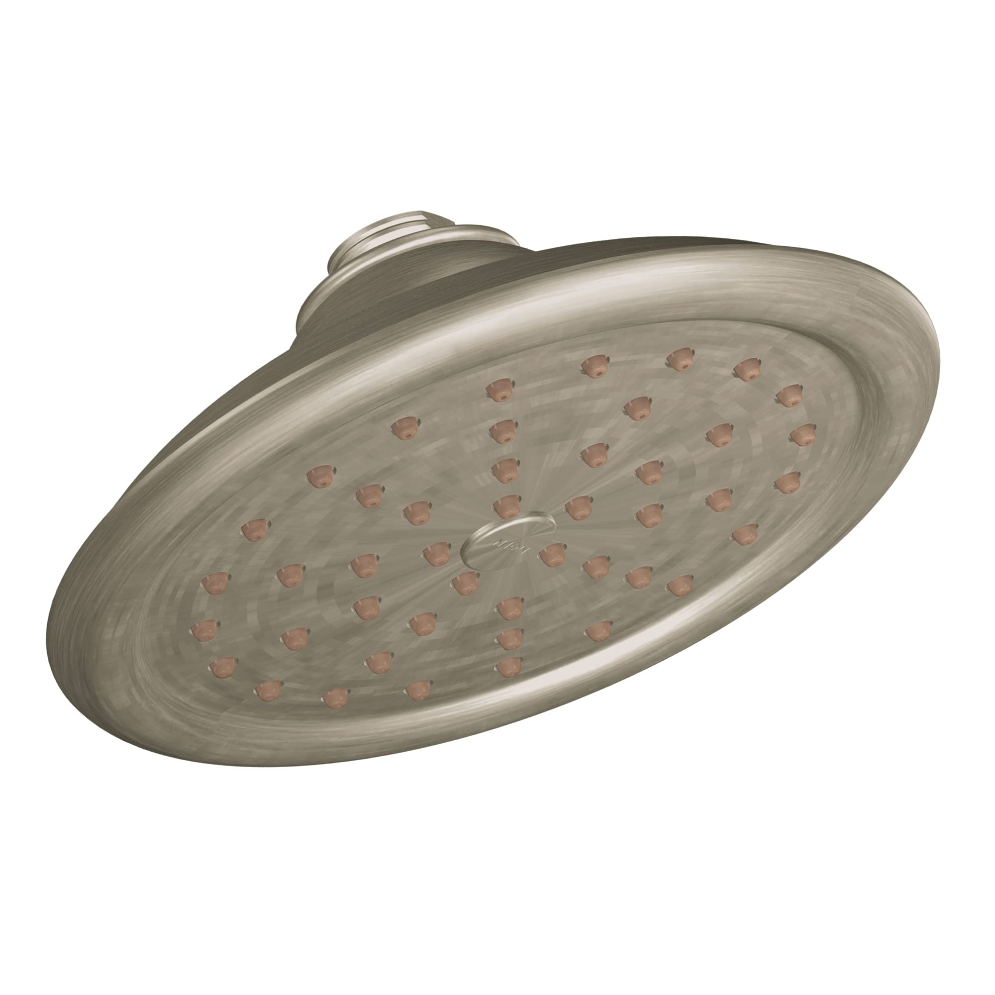 Moen S6310EPBN ExactTemp 7" Eco-Performance Single Function Rainshower Showerhead with Immersion Technology, Brushed Nickel