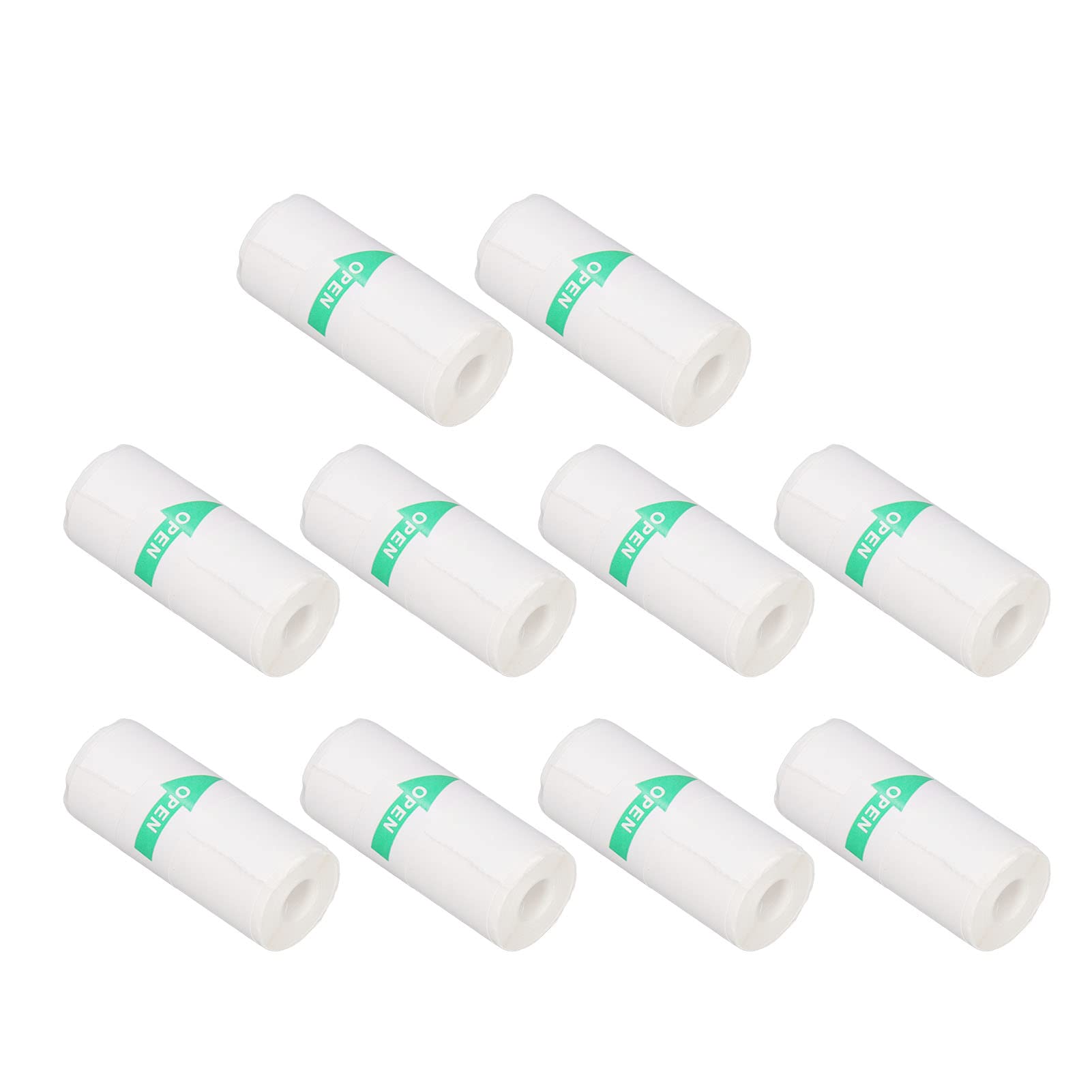 Thermal Printer Paper, 57x25mm Mini Printing Paper Decoration Portable for Label