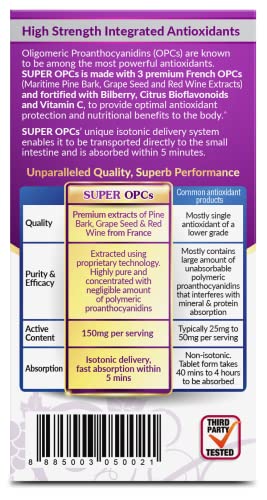 LABO Nutrition Super OPCS β Premium French Maritime Pine Bark Extract, 150mg per Serving β for Healthy Circulation, Radiant Skin, Immunity, Heart Health, Antioxidant Protection β Gluten Free