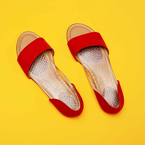 Dr. Scholl's Cushioning Insoles for Flats and Sandals, All-Day Comfort in Flats, Boots, (for Women's 6-10), 1 Pair, Packaging May Vary