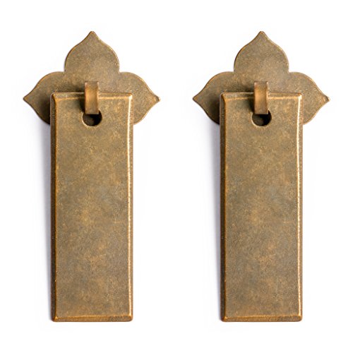 Hardware Philosophy Golden Stripe Pulls 2.8 Inches - Set of 2 - Architectural, Interior Design, Furniture Cabinet Customization Hardware