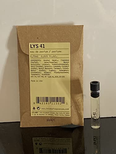 Le Labo Lys 41 Eau De Parfum .025 oz (1 Bottle)