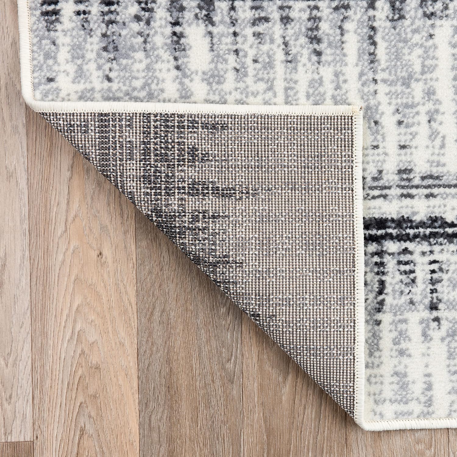 Rugshop Contemporary Bohemian Soft Area Rug 5' x 7' Gray