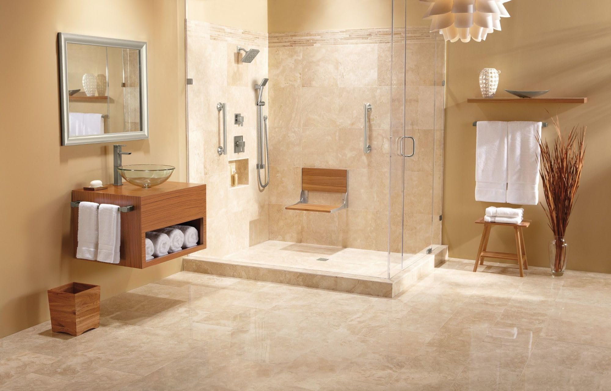 Moen 90-Degree brushed Nickel Posi-Temp Eco-Performance Shower Trim, Valve Required, TS2712EPBN