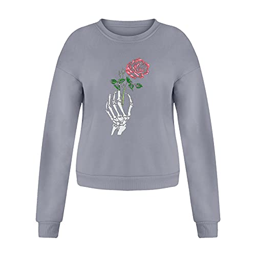 Puff Sleeve Clothes Aesthetic Notched v Neck Oversized Button Down Shirt Oversized Tshirts Shirts for Women Halloween Pumpkin Oversized Halloween Sweatshirt Women Flannel Shirts for Women with