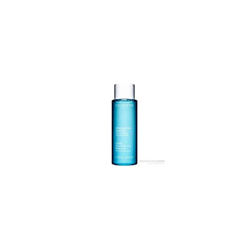 Clarins Instant Eye Make-Up Remover | Bi-Phase Remover For Heavy and Waterproof Eye Make-Up | Soothing and Moisturizing | Non-Irritating | Allergy Tested | Ophthalmologist Tested | 4.2 Ounces